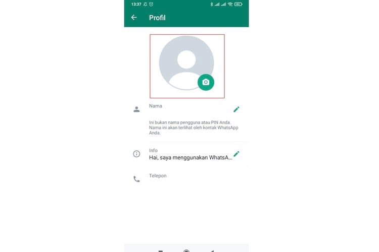 Cara Membuat Foto Profil WA Kosong Menyala & Cara Pasangnya Cara Membuat Foto Profil WA Kosong Menyala & Cara Pasangnya